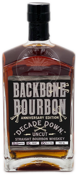Backbone Bourbon "Decade Down" Anniversary Edition Straight Bourbon ...
