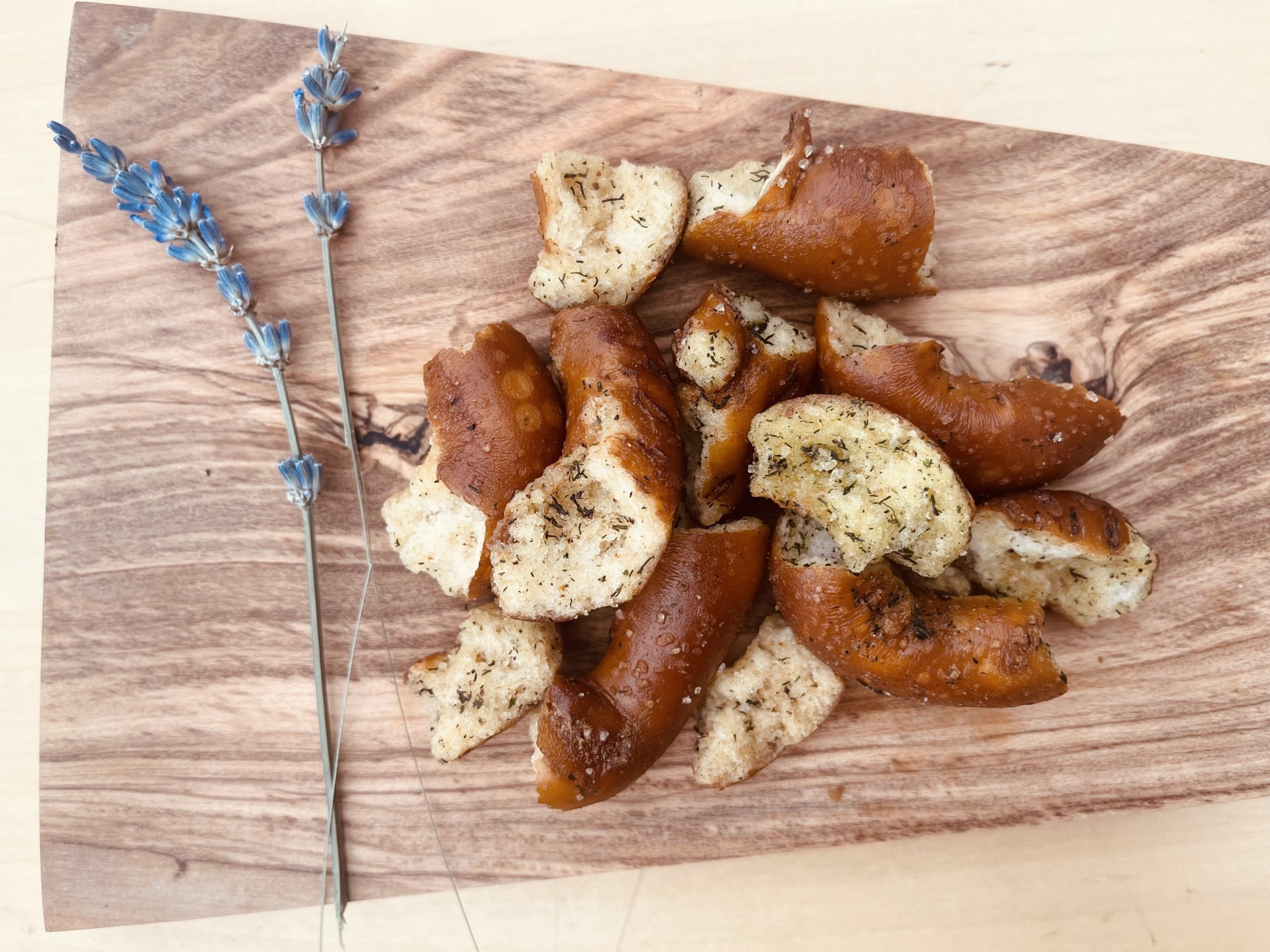 Grab and Go House Made Dill Pretzels - Lighthouse Canton
