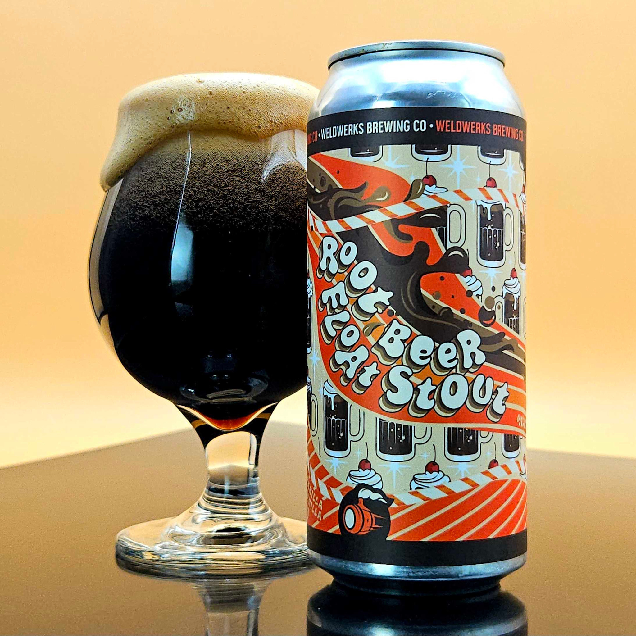 Weldwerks Root Beer Float Stout 4pk CN - Lighthouse Canton