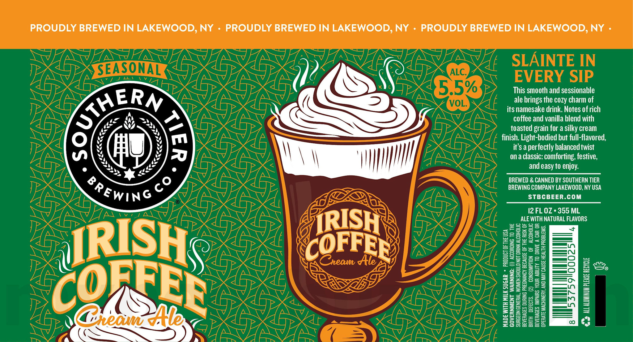 Southern Tier Irish Coffee 6pk CN - Lighthouse Canton