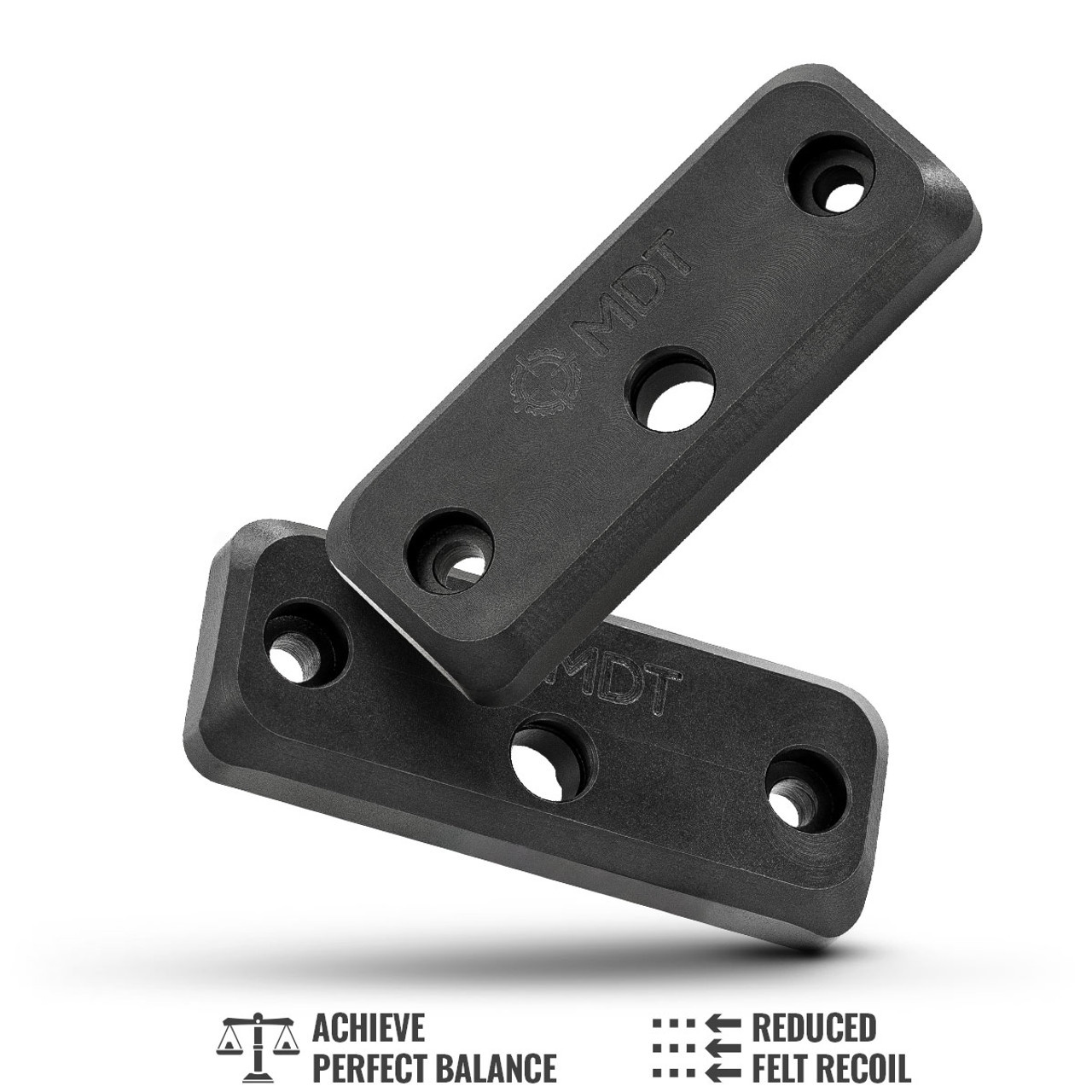 M-LOK Forend Weight Set Exterior - Fulcrum Outdoors