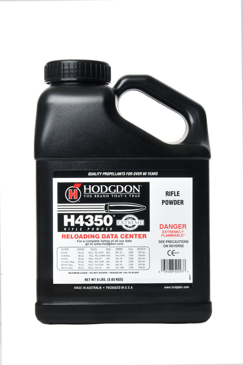 Hodgdon H4350 Rifle Powder - Fulcrum Outdoors