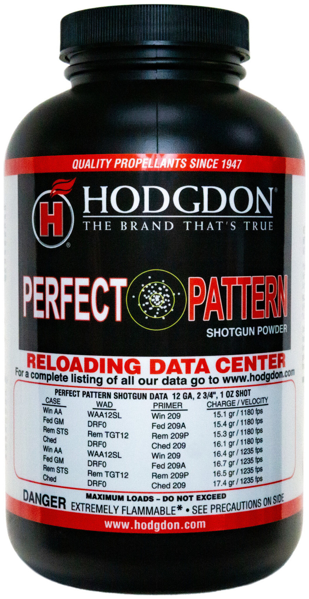 Hodgdon 1Ib Perfect Pattern Powder - Fulcrum Outdoors