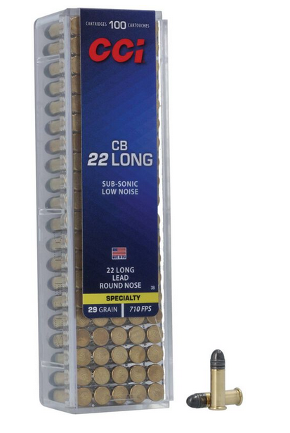 CCI CB 22 Long Subsonic 29 Gr 710 FPS - Fulcrum Outdoors