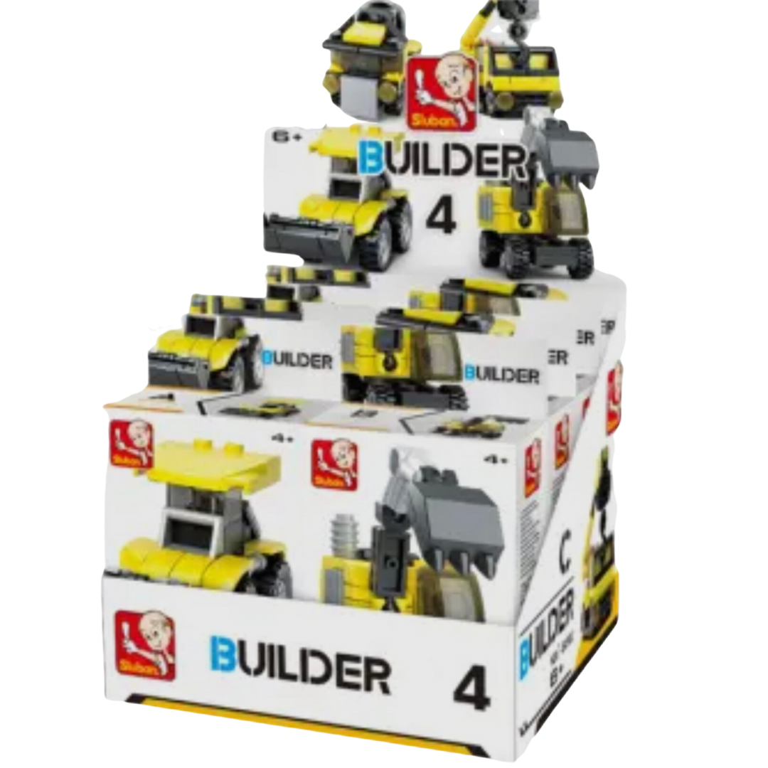 Builder Construction Brick Kit - Macs & Milli