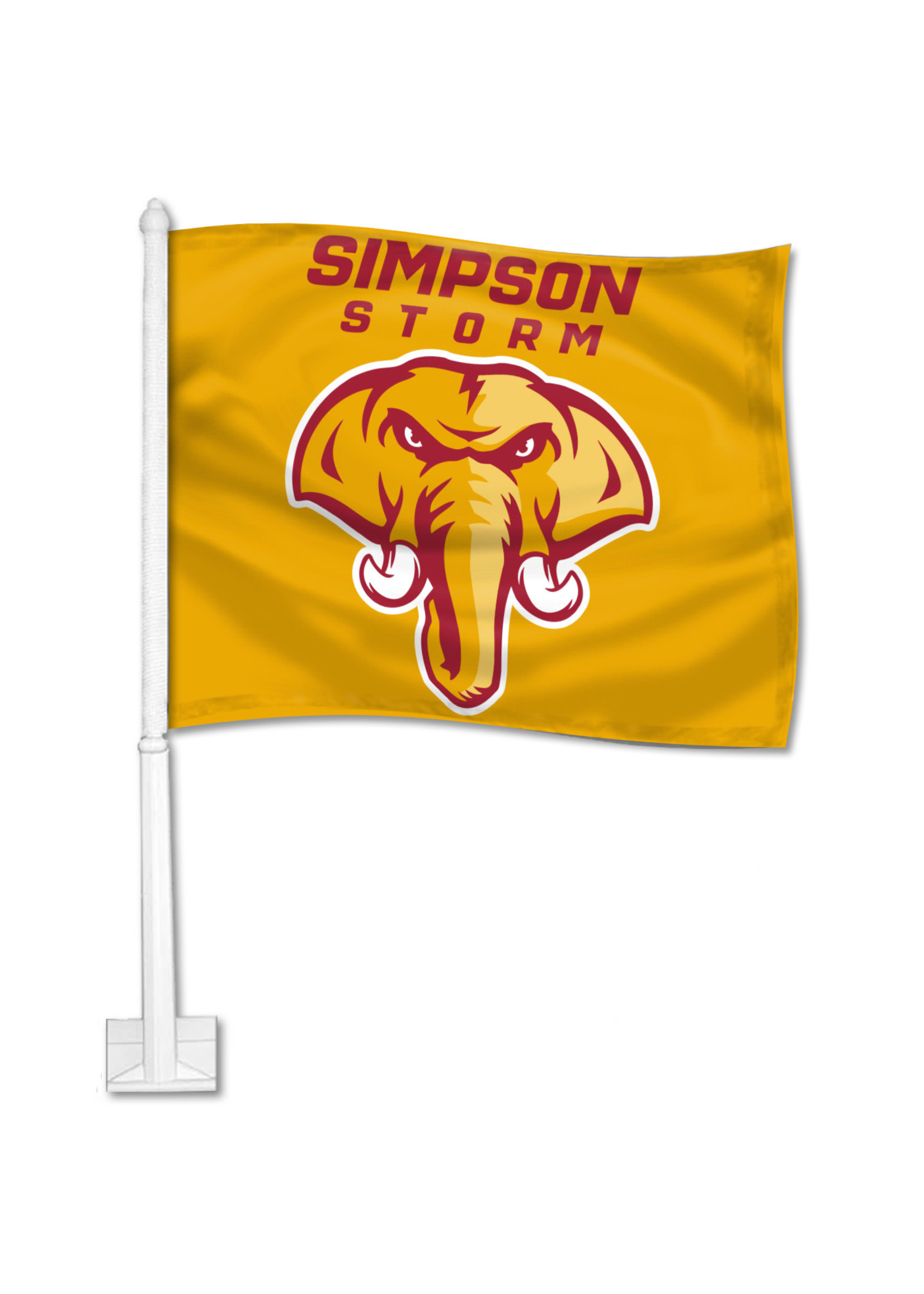 Car Flag - Simpson College