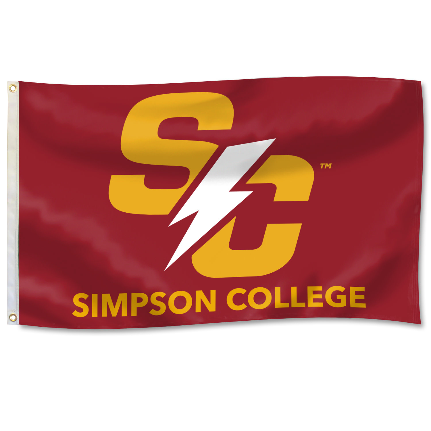 SC Durawave Flag 3'X5' - Simpson College Spirit Shop