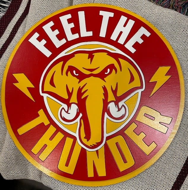 Alum - Feel The Thunder Sign - Simpson College Spirit Shop