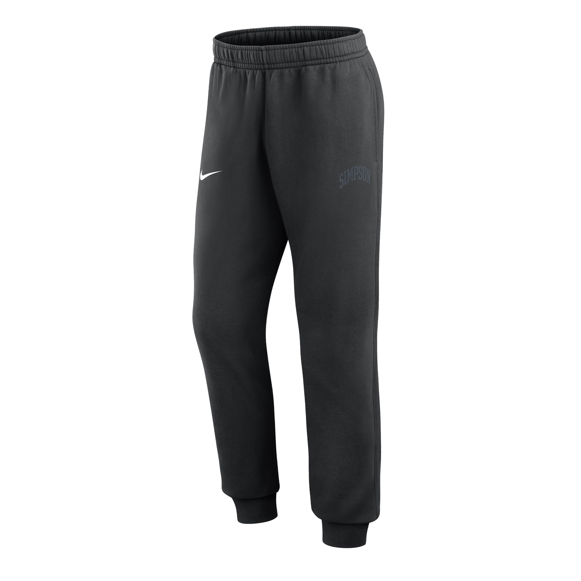 Nike Simpson Club Fleece Jogger Black - Simpson College Spirit Shop