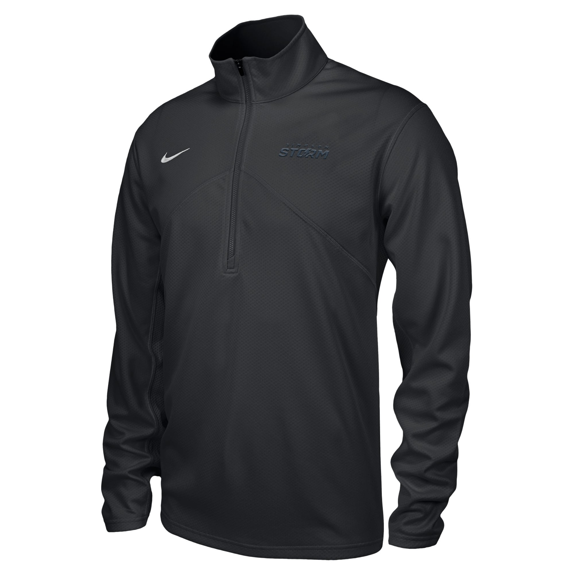 Nike Simpson Storm Training 1/4 Zip Black - Simpson College Spirit Shop