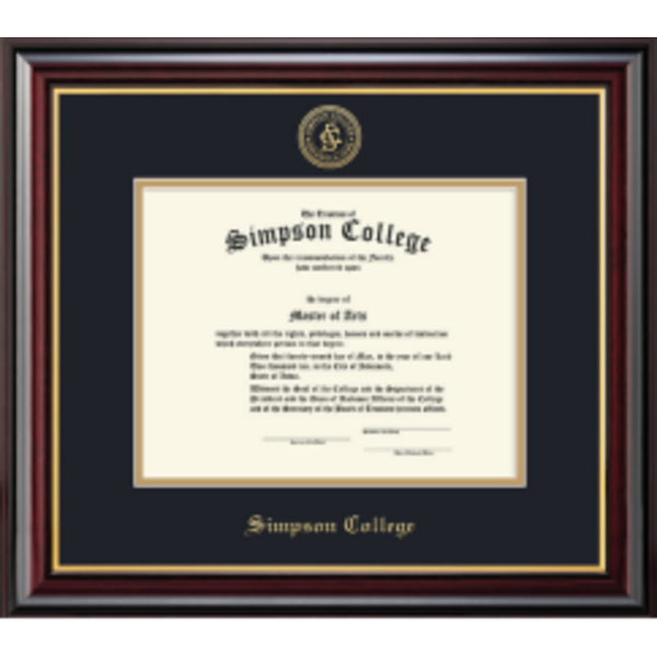 Diploma Frames - Simpson College Spirit Shop