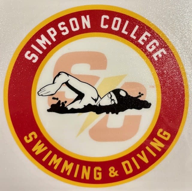 SDS Designs Simpson Swim And Dive Decal - Simpson College Spirit Shop