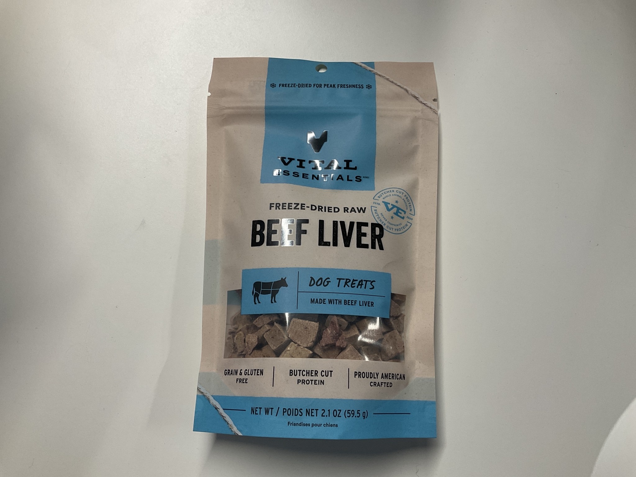 VE DOG BEEF LIVER FD TREAT 2.1OZ - Mr. Bodhi's Grub & Scrub