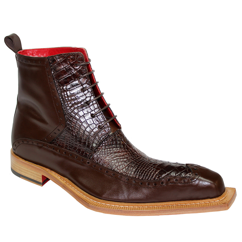 Fennix Genuine Leather Alligator Boot (Colton) - Kingsmen Shoes