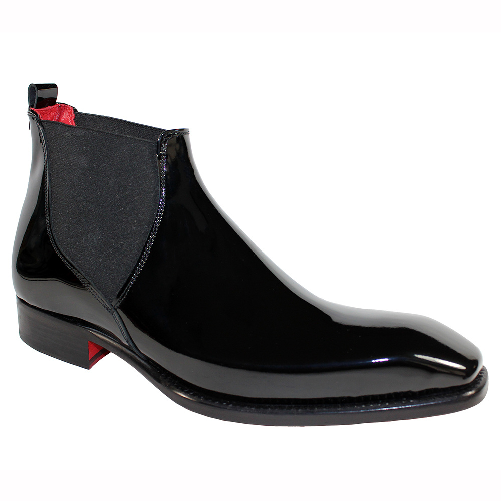 Emilio Franco Patent Leaather Boot (Leonardo) - Kingsmen Shoes