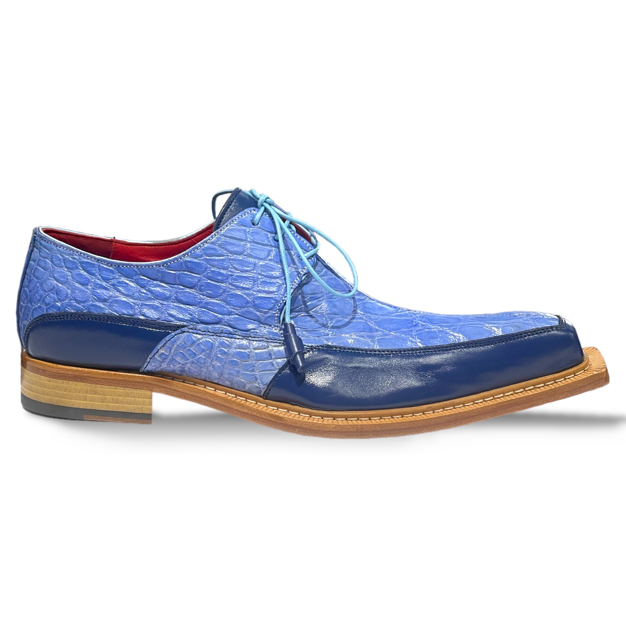 Fennix Geniun Alligator Calfskin Leather (Frank) - Kingsmen Shoes