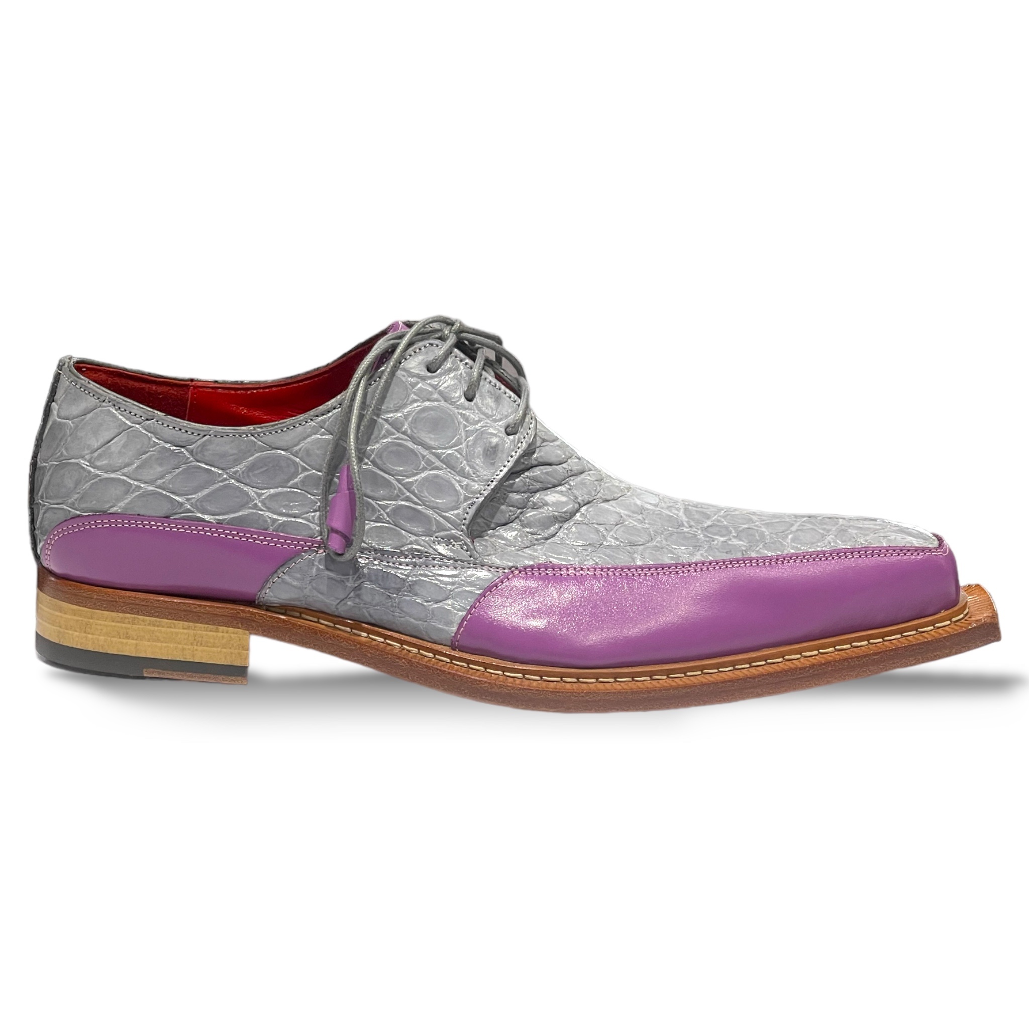 Fennix Geniun Alligator Calfskin Leather (Frank) - Kingsmen Shoes