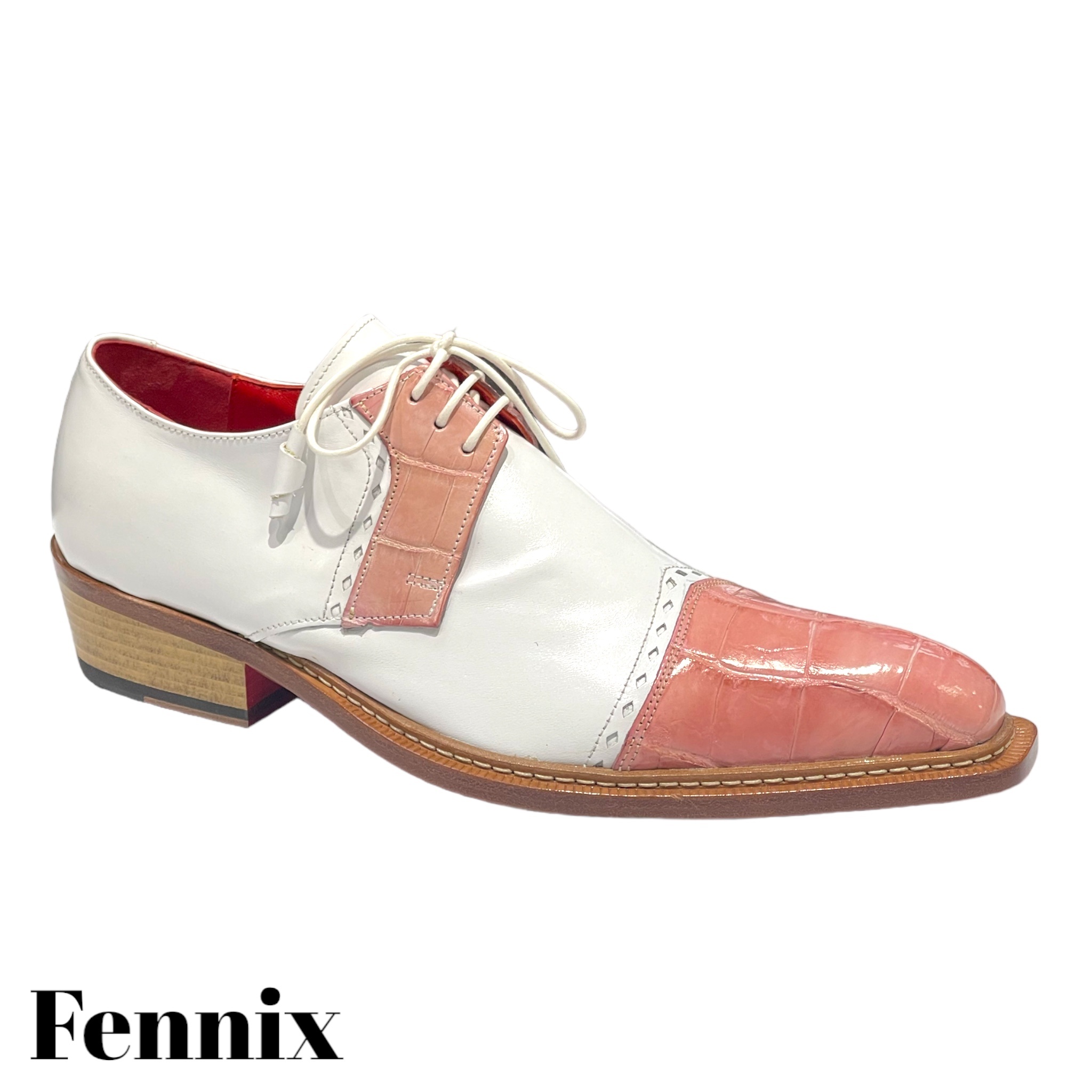 Fennix Alligator & Calf Leather Shoe (Max) - Kingsmen Shoes