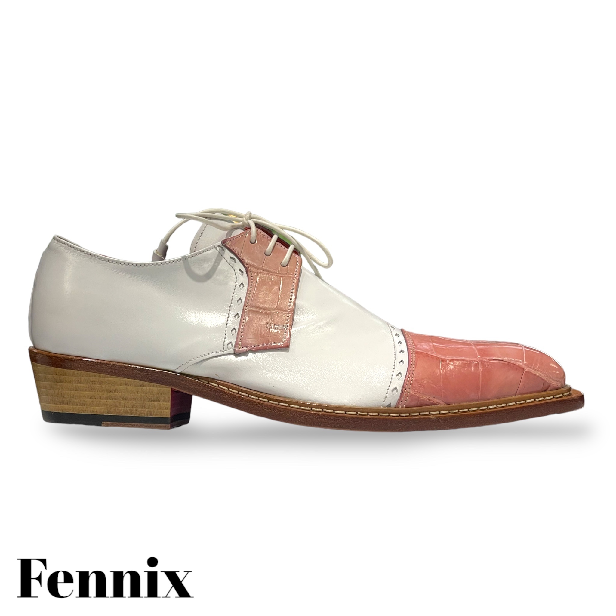 Fennix Alligator & Calf Leather Shoe (Max) - Kingsmen Shoes