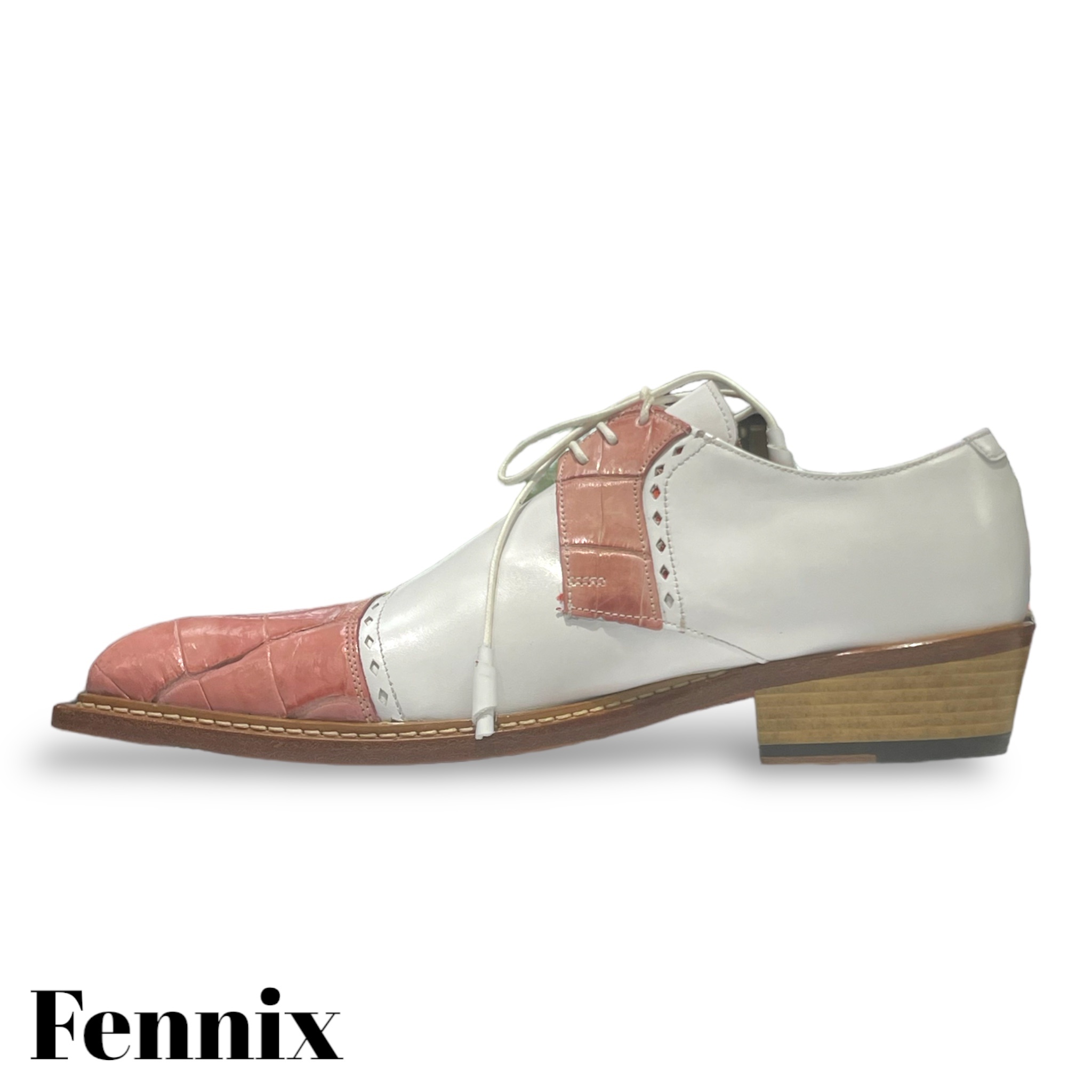 Fennix Alligator & Calf Leather Shoe (Max) - Kingsmen Shoes