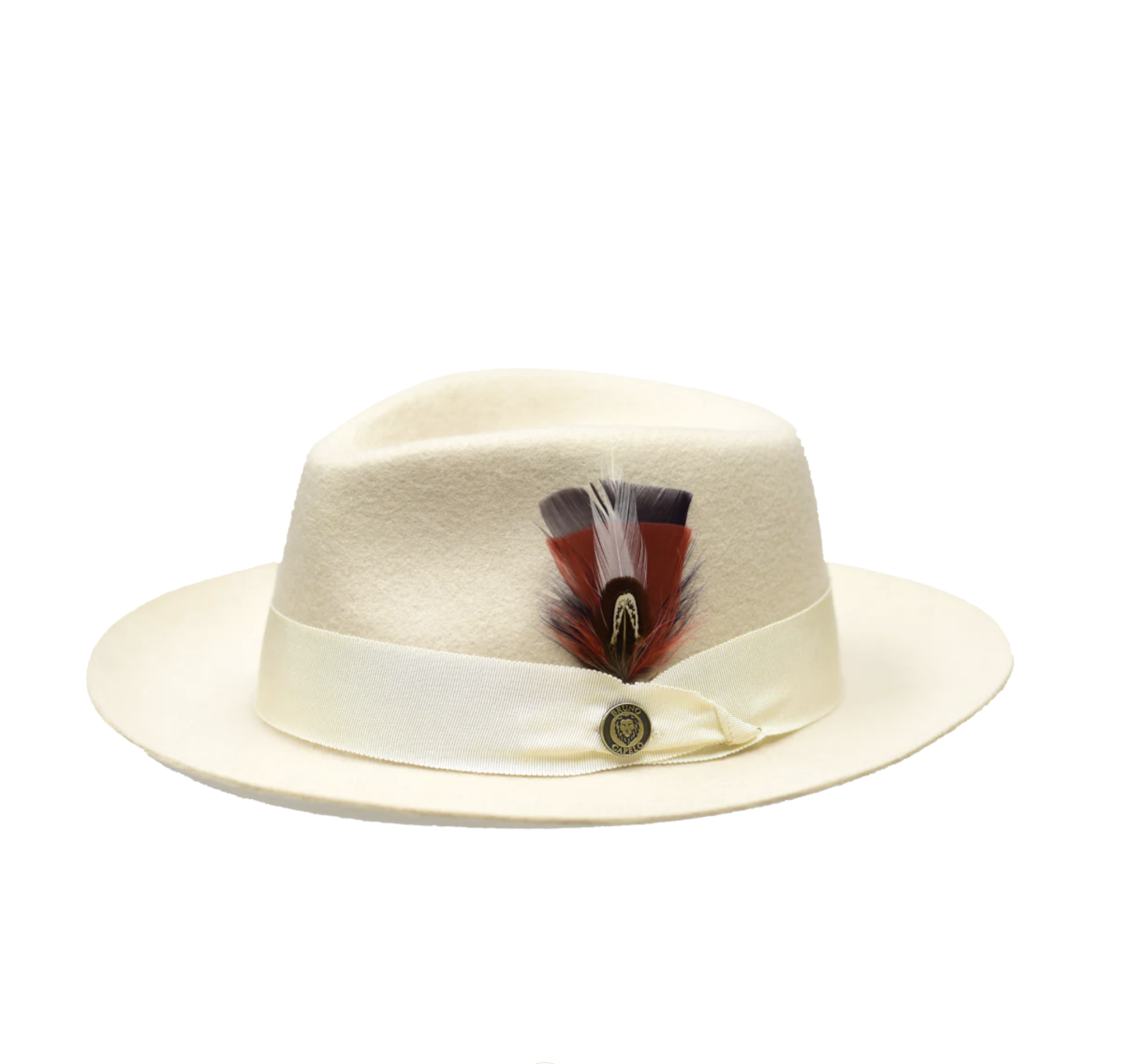 MILAN RAW EDGE WOOL FELT FEDORA HAT - Kingsmen Shoes
