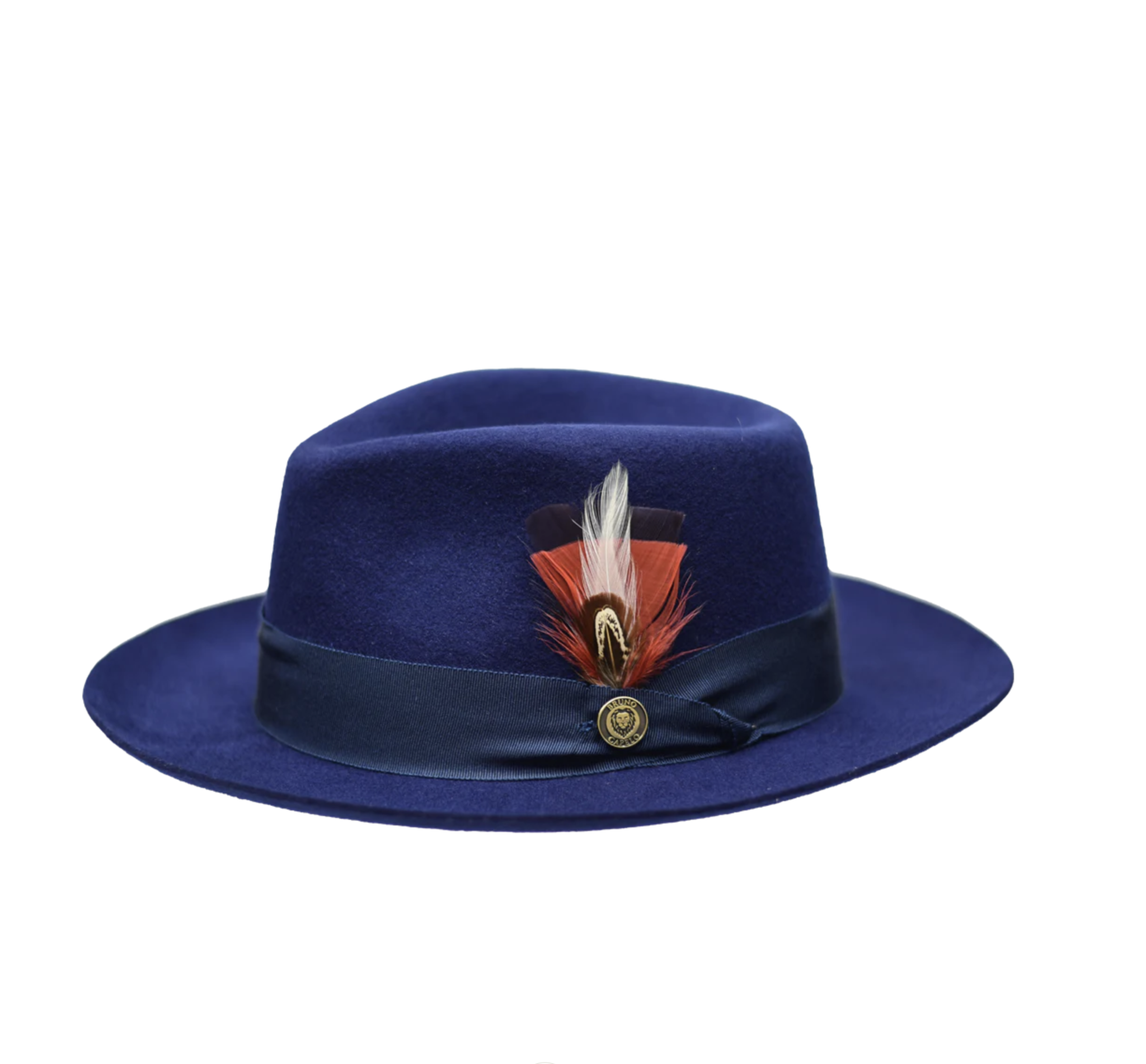 MILAN RAW EDGE WOOL FELT FEDORA HAT - Kingsmen Shoes