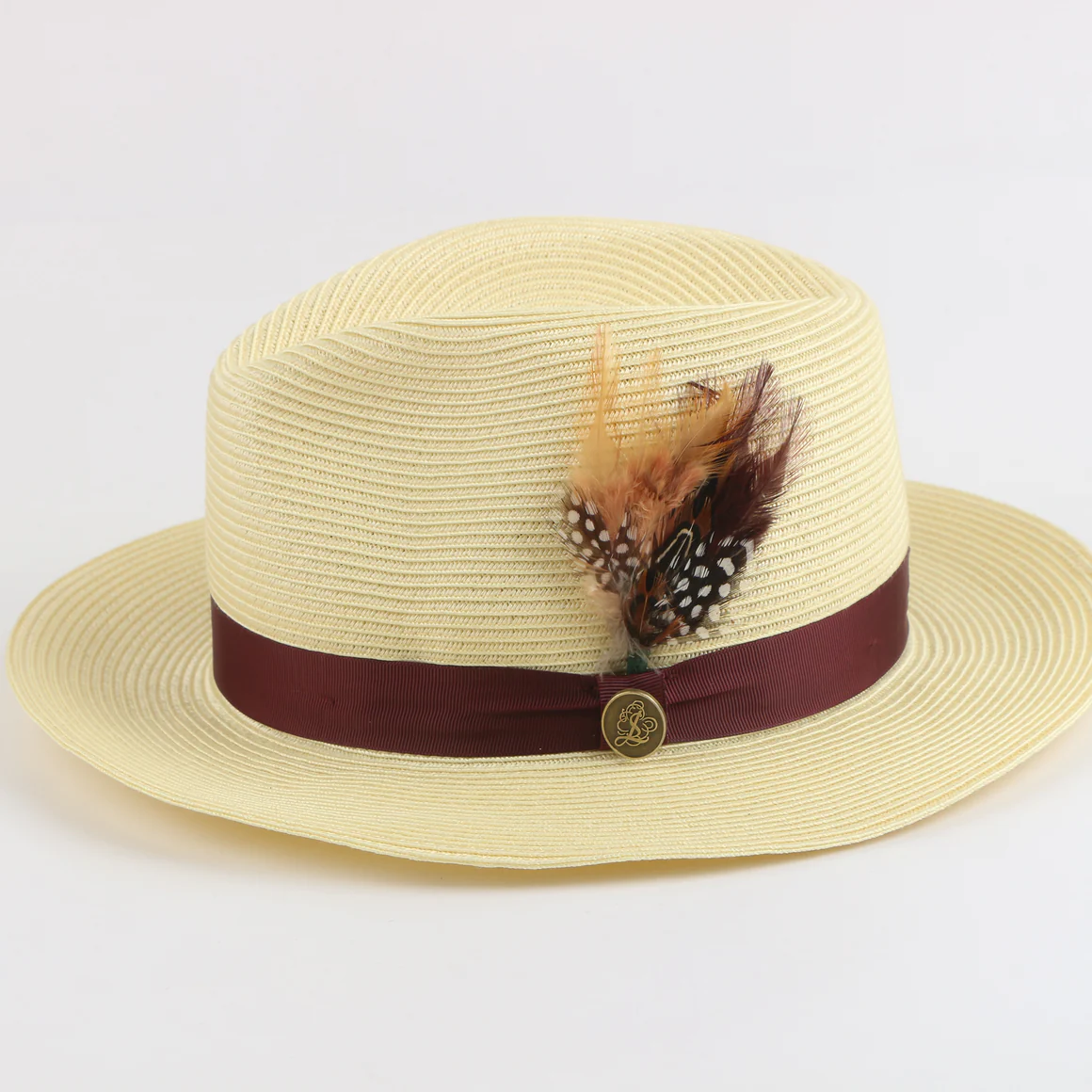 Steven Land | The "Havana" Straw Hat, Creme - Kingsmen Shoes