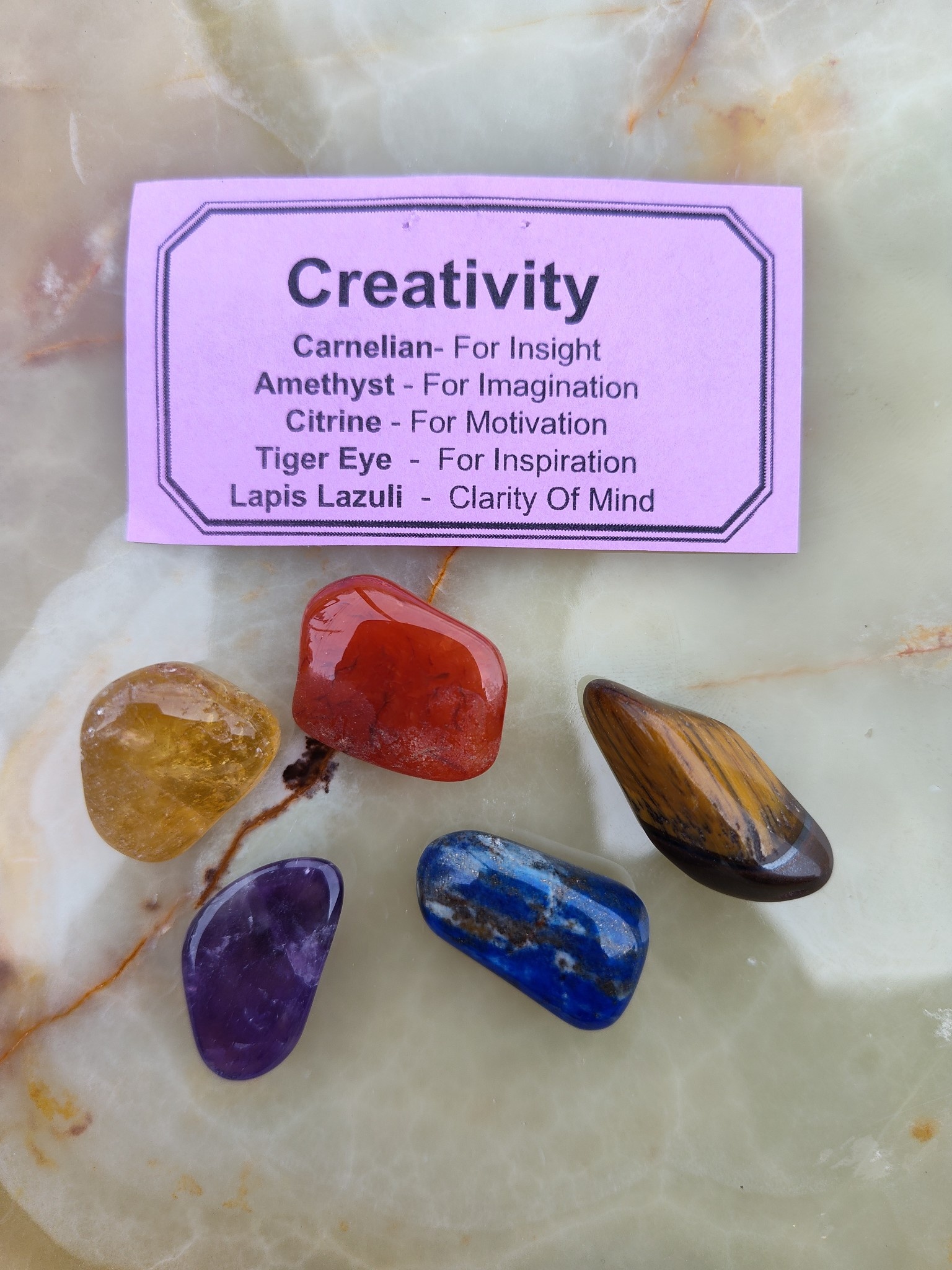 Crystals For - Creativity - Ruby City Gems