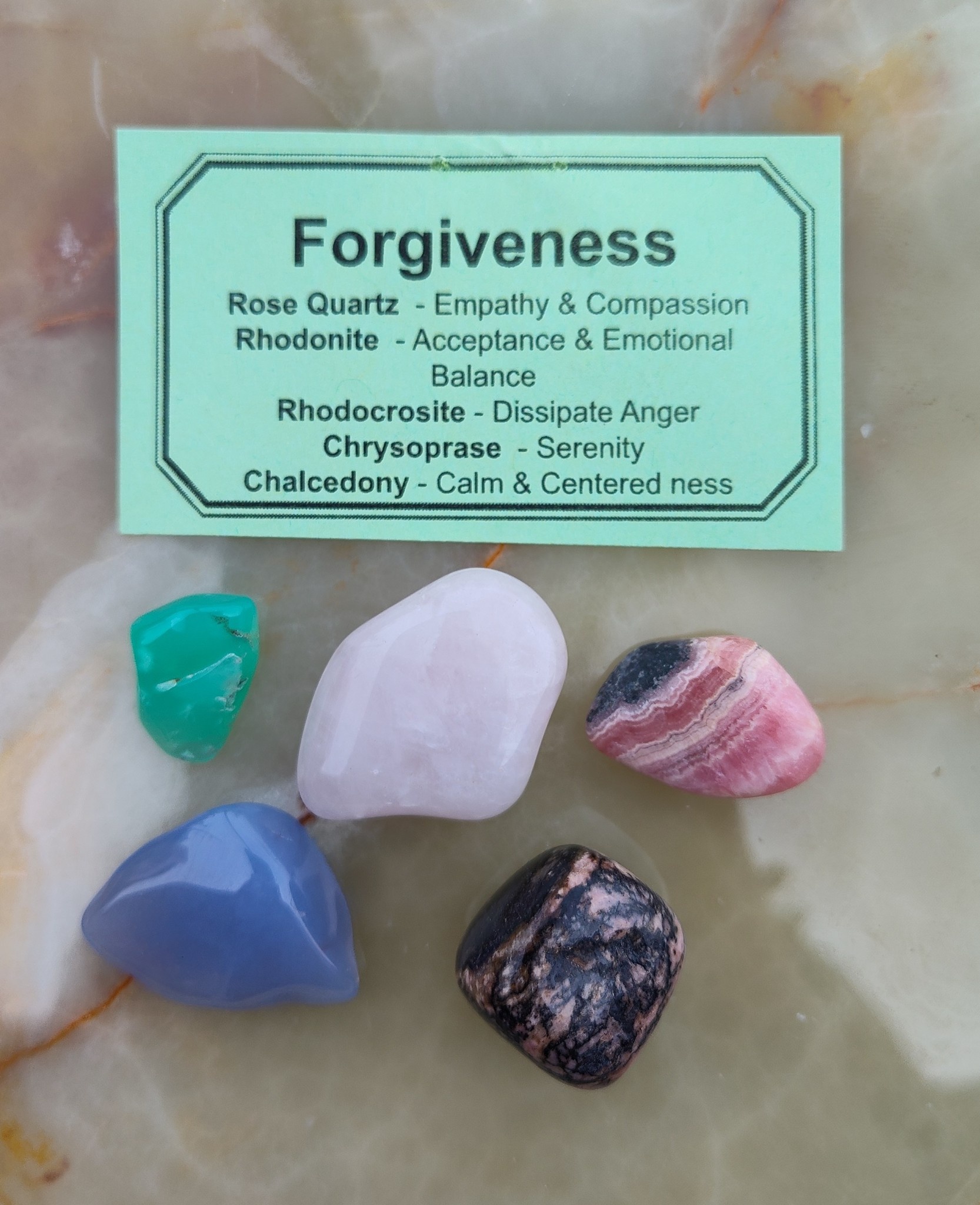 Crystals For - Forgiveness - Ruby City Gems