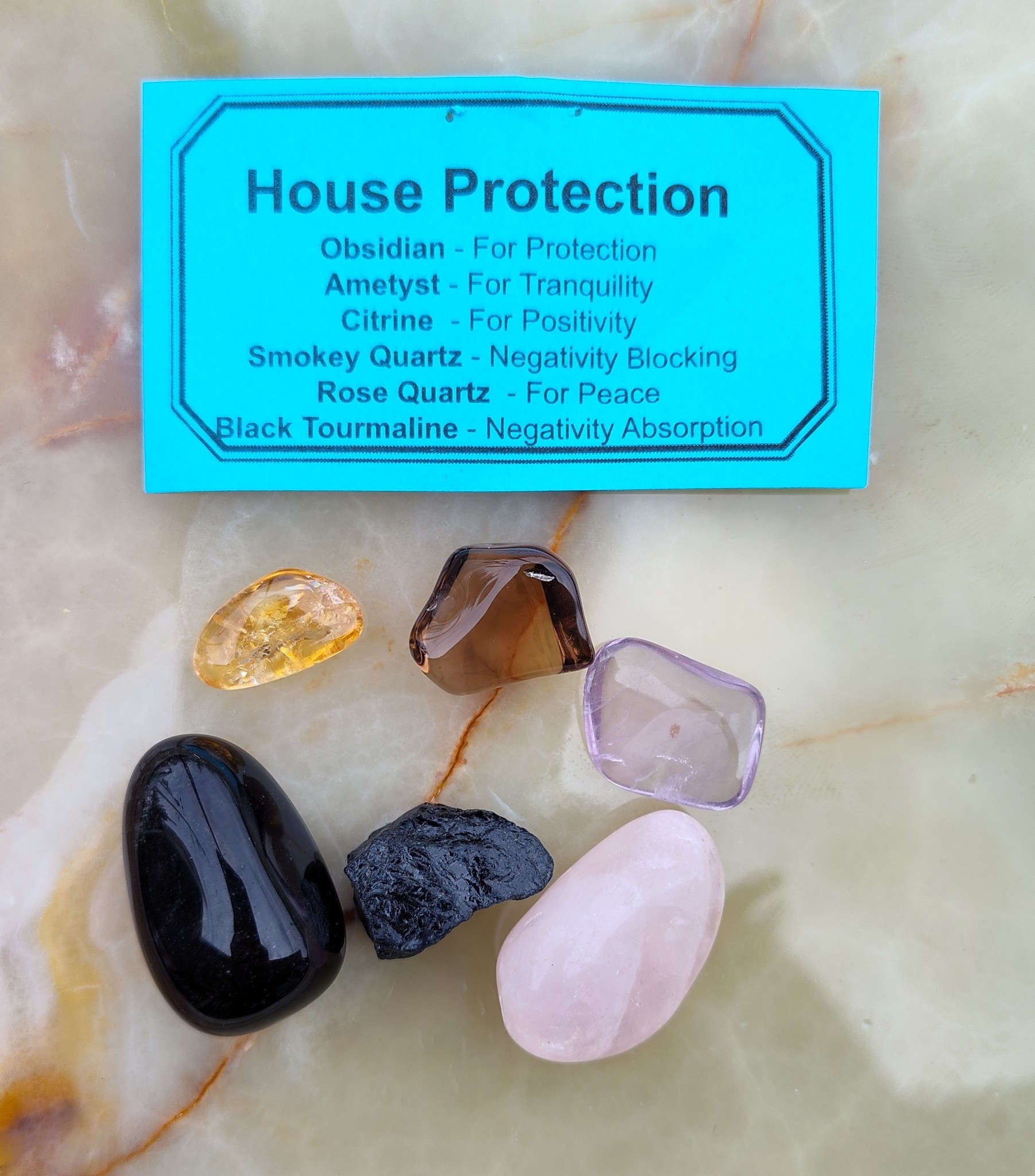 Crystals For - HouseProtection - Ruby City Gems