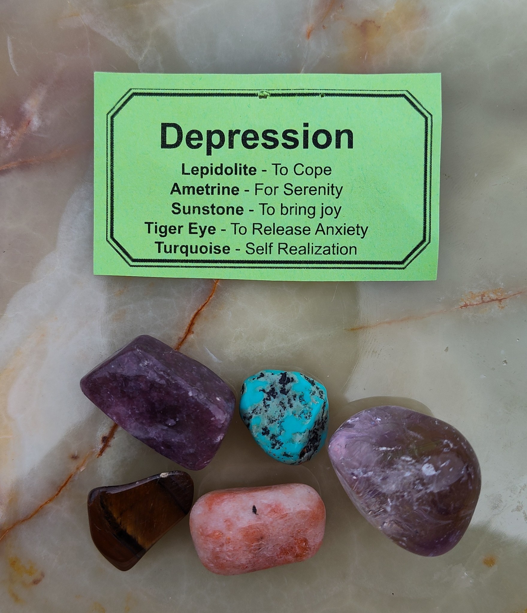 Crystals For - Depression - Ruby City Gems