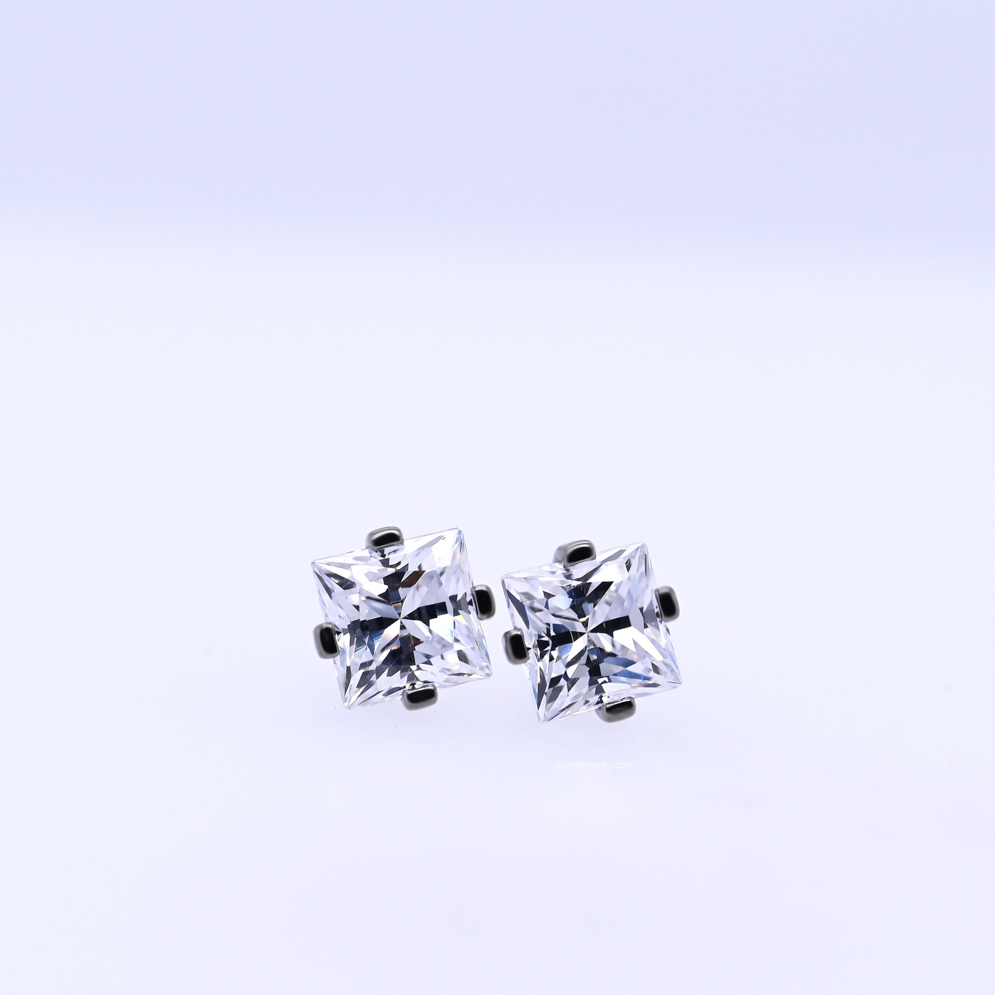 Threadless 4mm Square Cut Top - Prysm Jewelry & Piercing