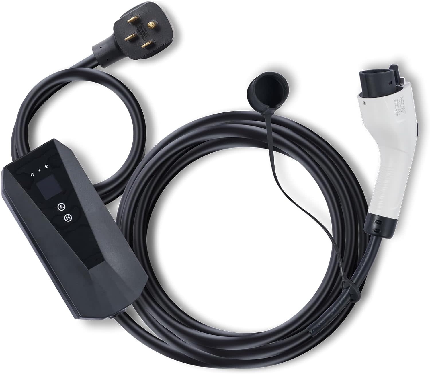 VEVOR Level 2 Portable EV Charger, 32 Amp 240V, Electric Vehicle Charger with 28 ft Charging ...