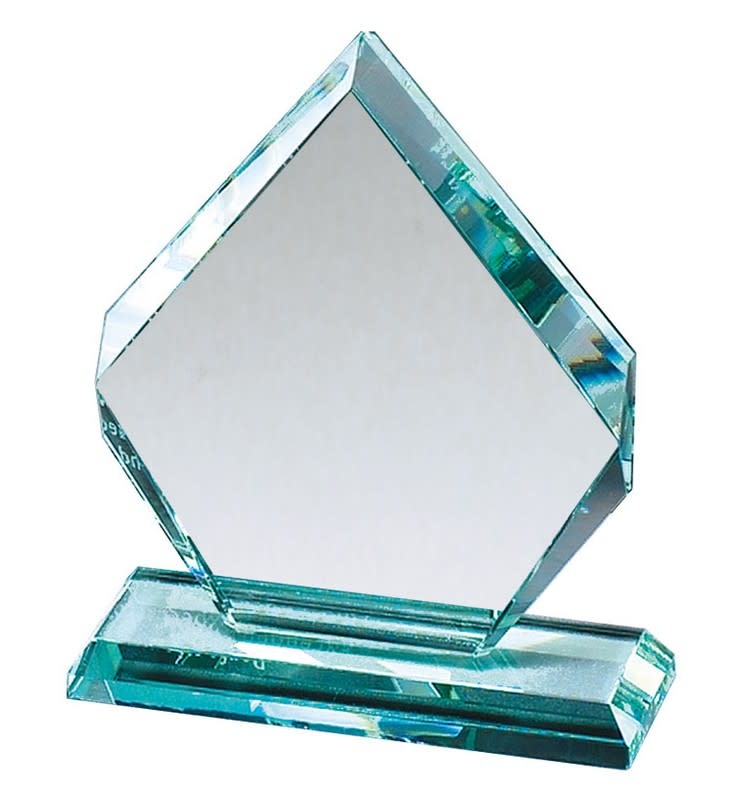 Marco GL140 6.5" JADE GLASS AWARD ARROW - The Award & Frame Shop