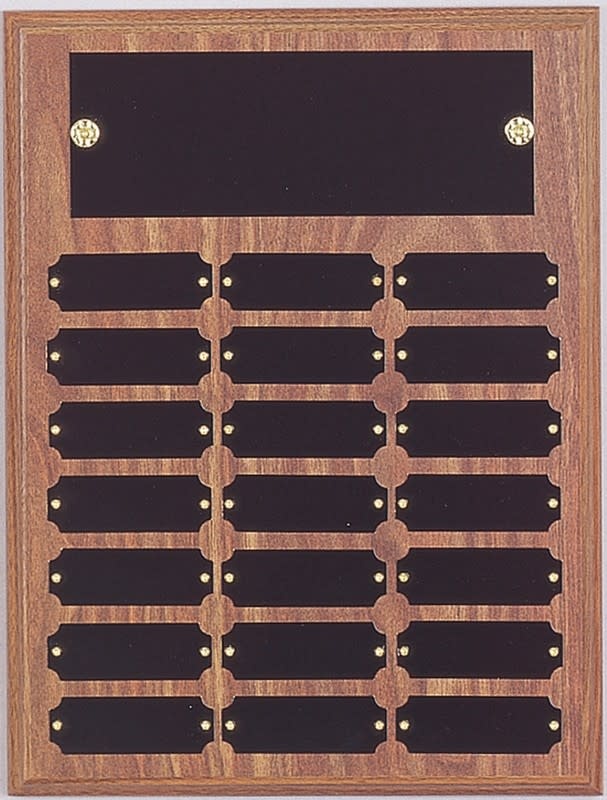 Marco P1053 MULTI PLATE 21 plates - The Award & Frame Shop