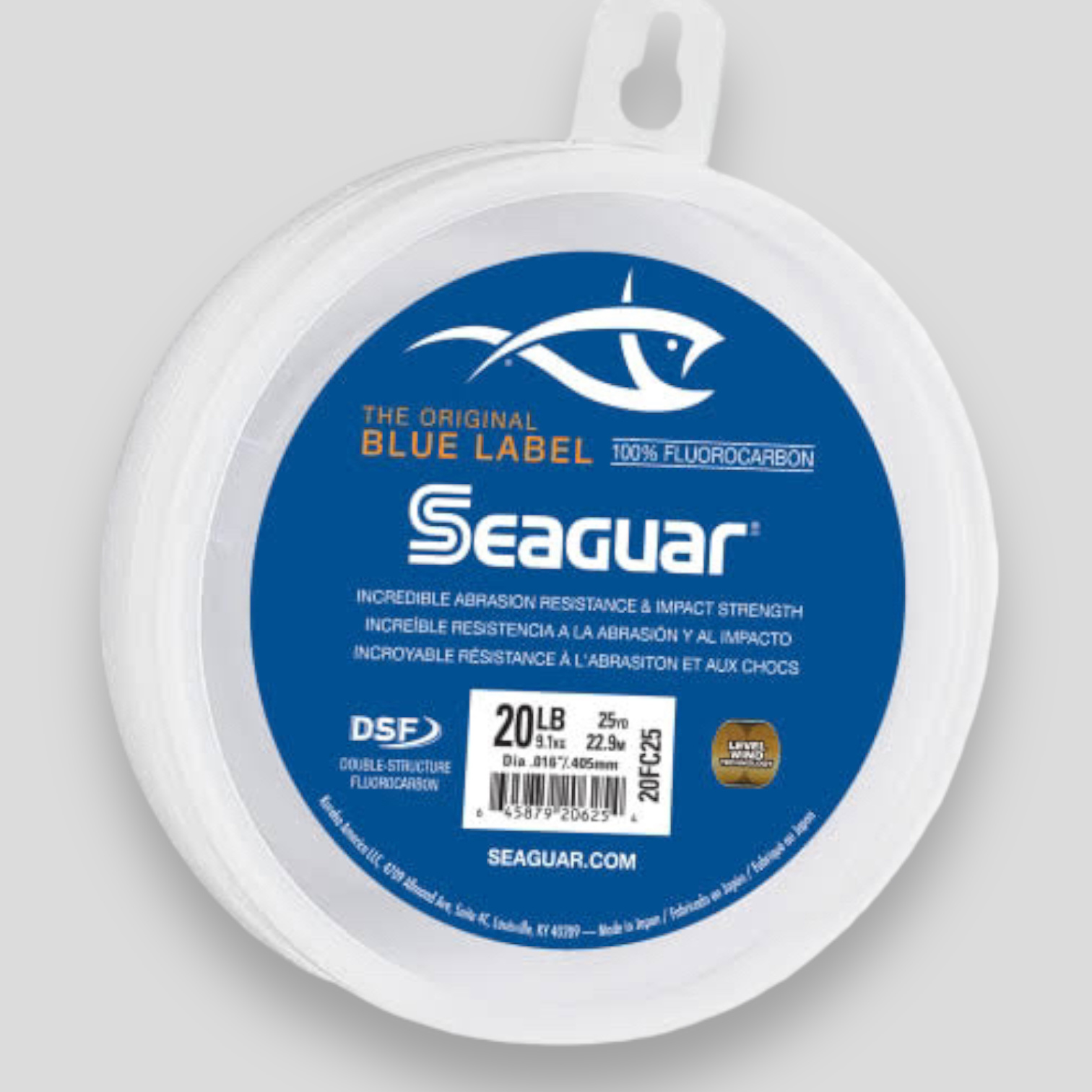 Seaguar Blue Label Fluorocarbon Leader 25yds - Tyalure Tackle