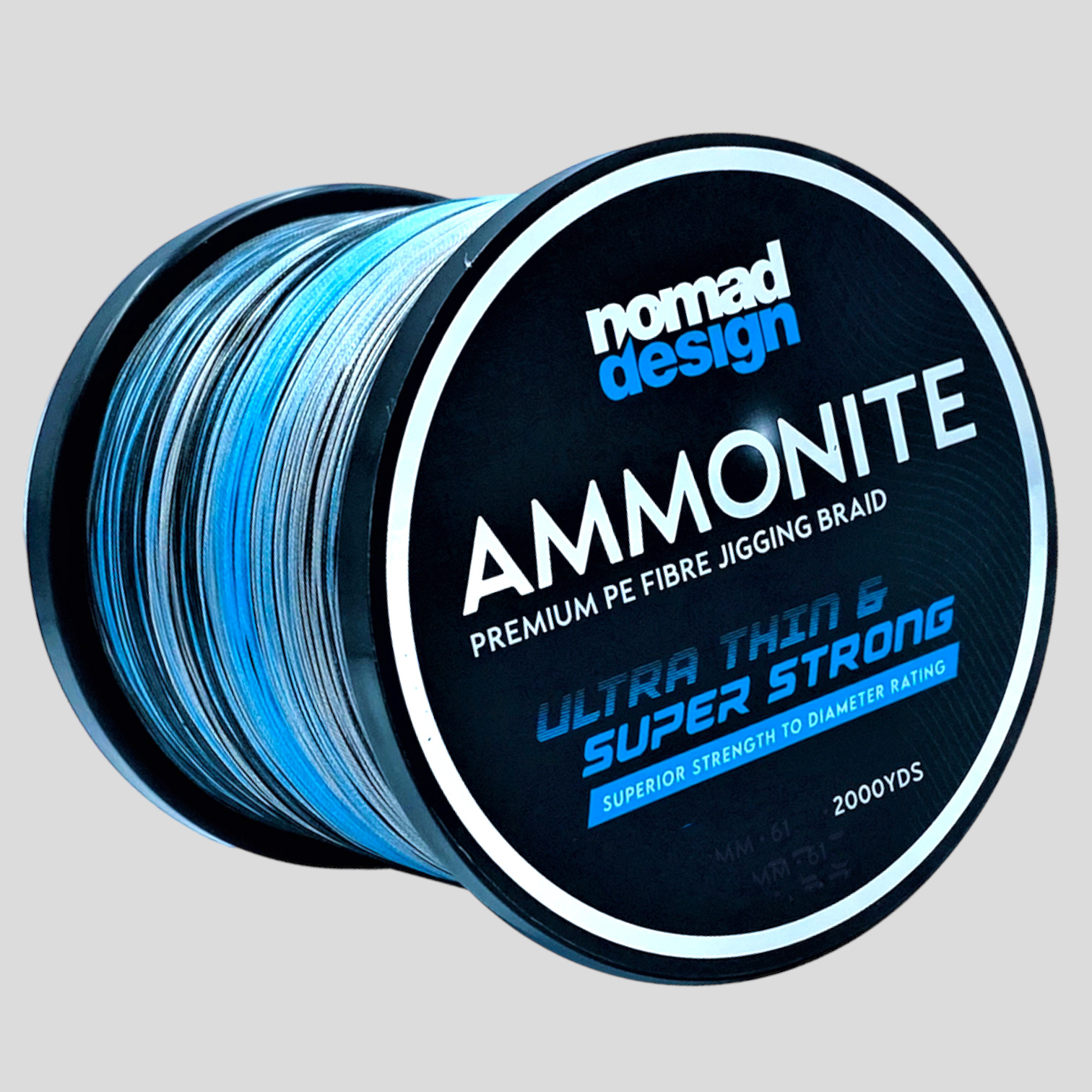 Nomad Ammonite Braid 2000yds - Tyalure Tackle