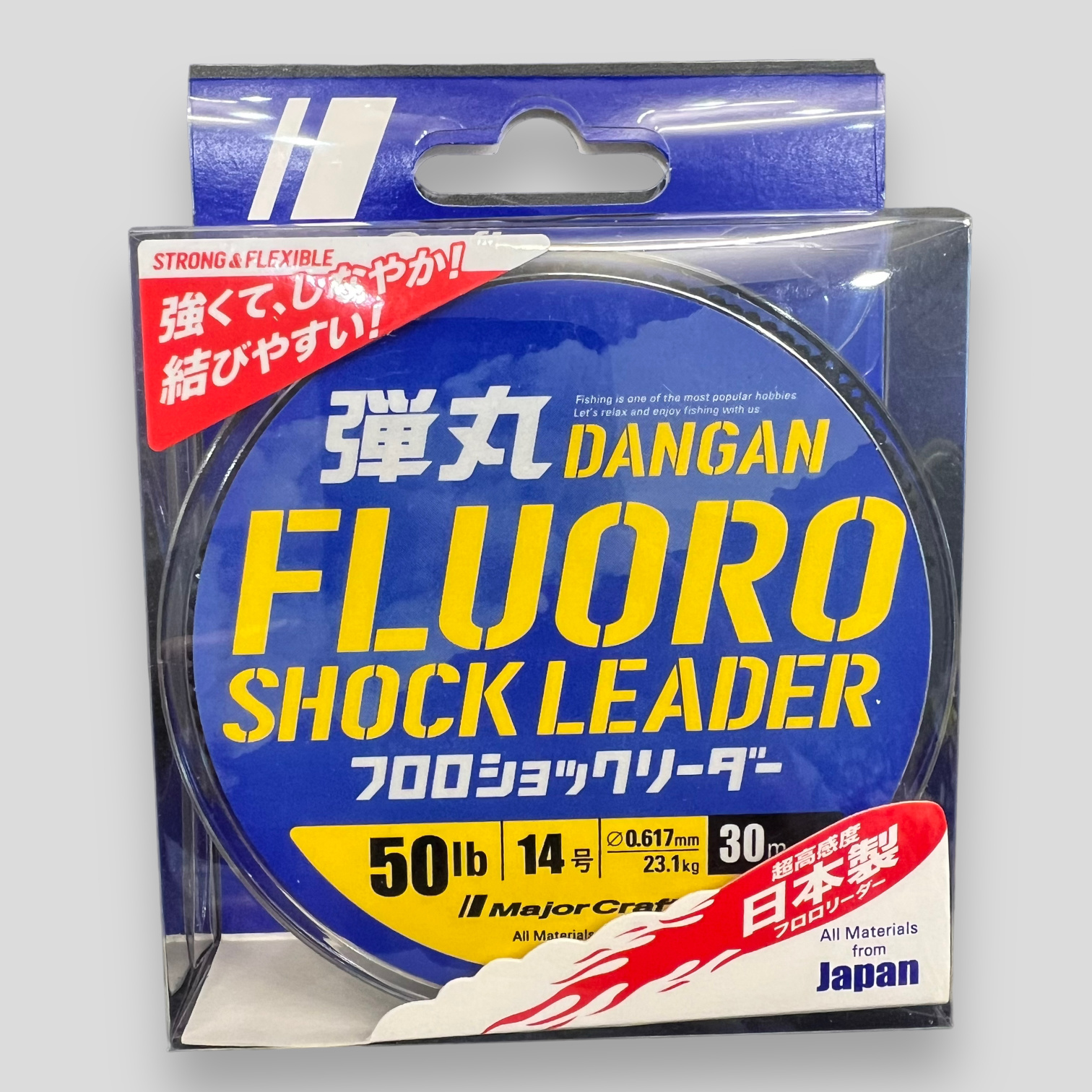 Major Craft Dangan Flouro Shock Leader (30M) - Tyalure Tackle