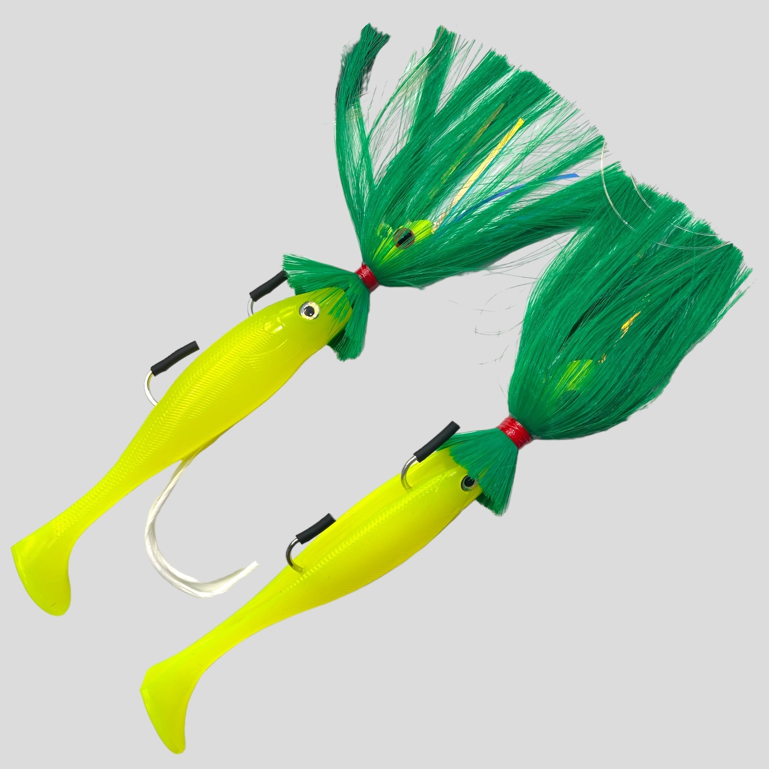 Shad Life John Deere Glow Mojos - Tyalure Tackle