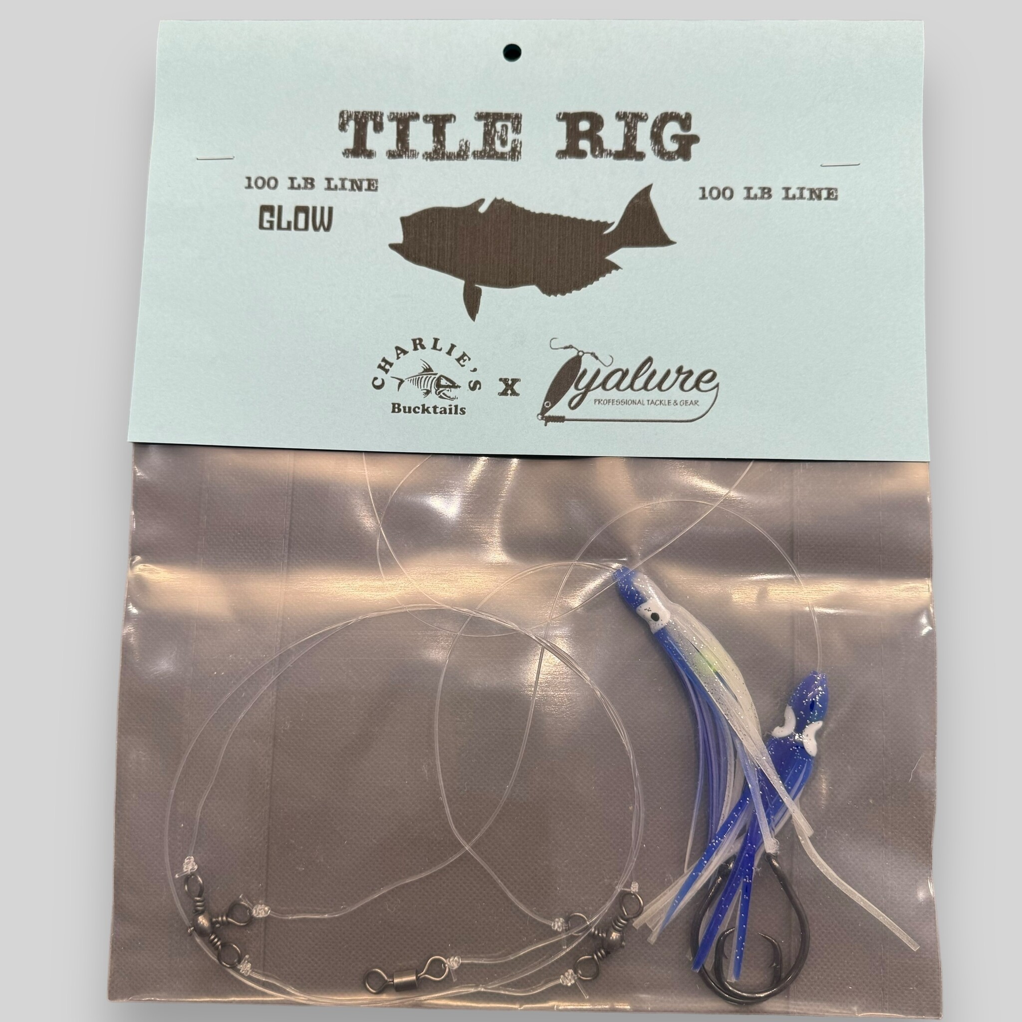 Charlie's Glow Tilefish Rigs - Tyalure Tackle