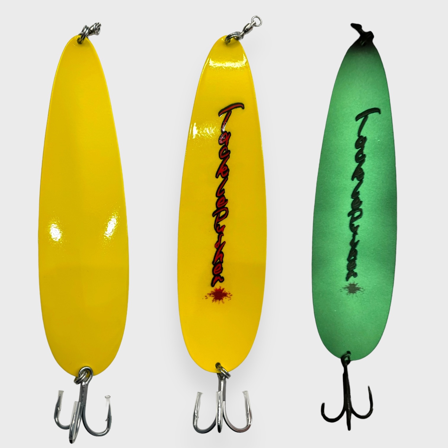 Tacklepusher Limited Glow Flutter Spoons - Tyalure Tackle