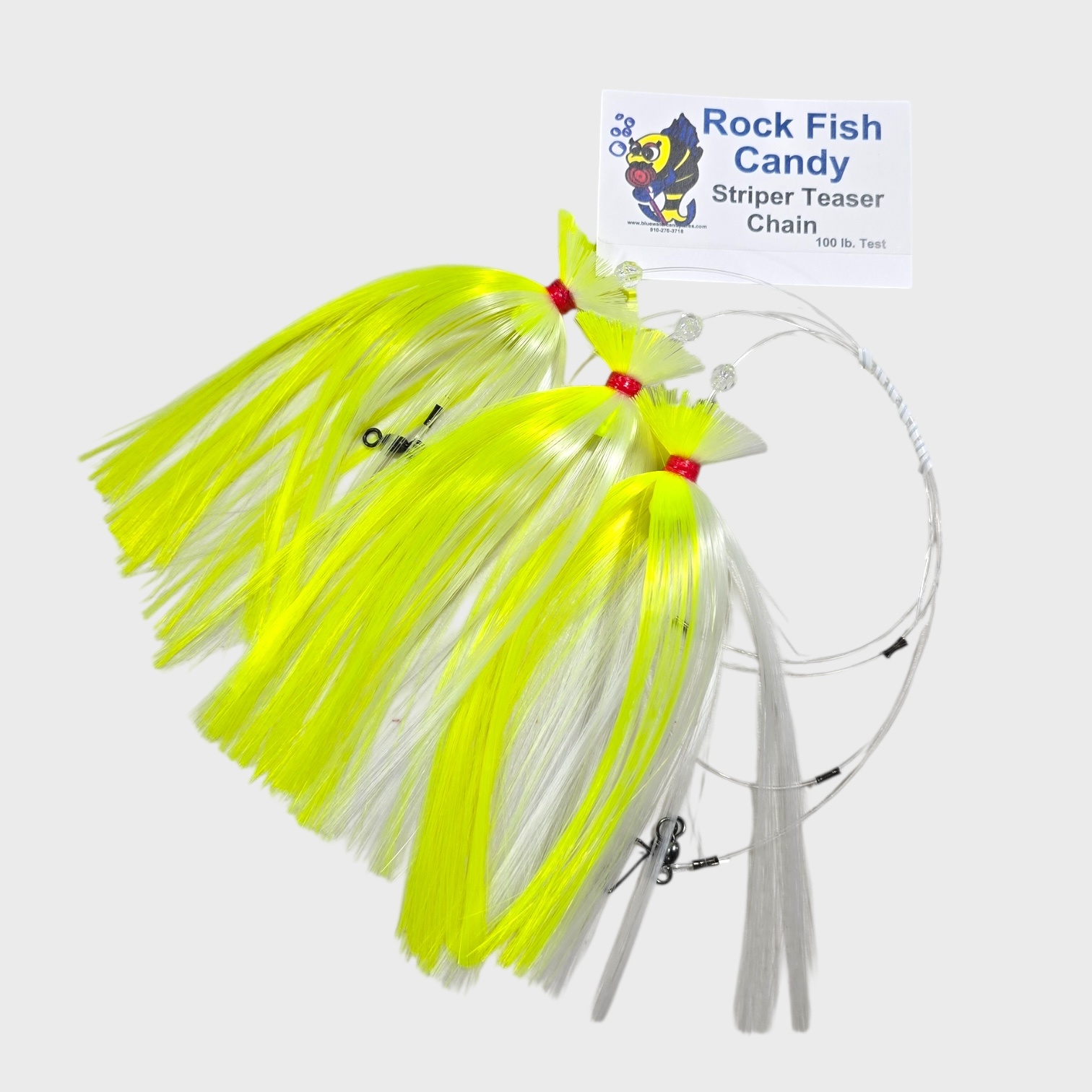 Rockfish Striper Teaser Chain - Tyalure Tackle