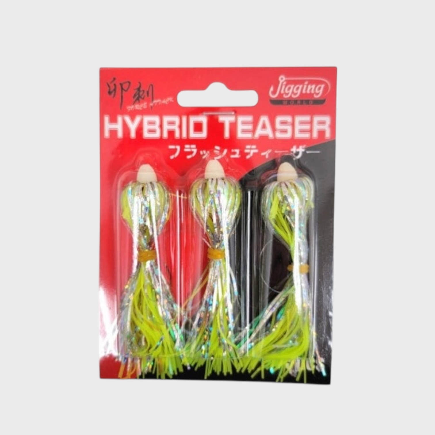 J W Holo Flash Teaser (3pk) - Tyalure Tackle