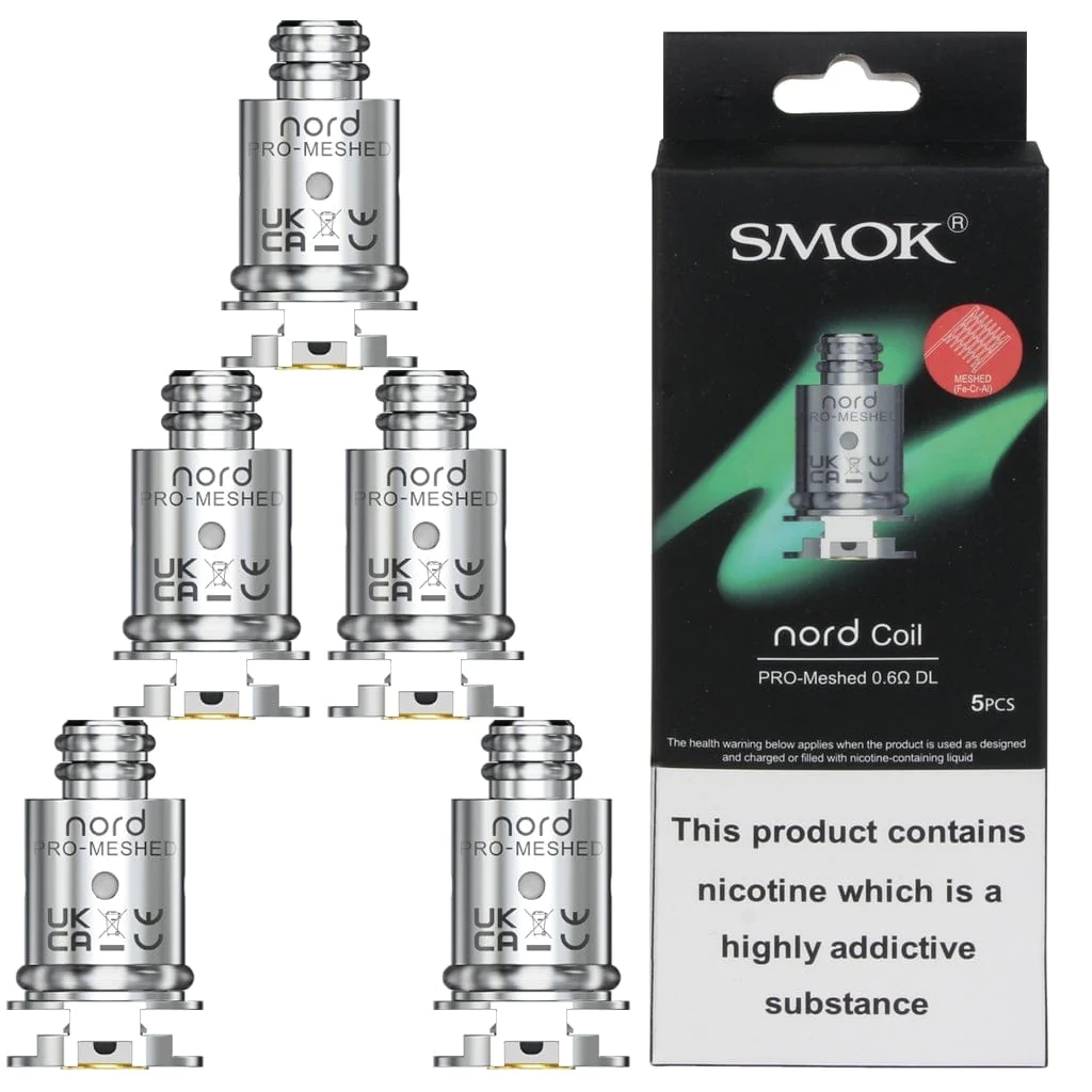 Smok Nord Pro Replacement Coils (5-pack) 1 Smok Nord Pro Replacement ...