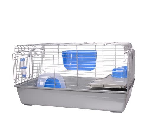 IRIS CAGE A LAPIN GRISE 39'' X 27'' X 21'' - Distribution Gilles St ...