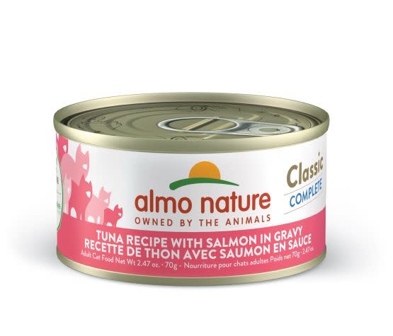 ALMO CLASSIC COMPLETE CHAT 70G THON SAUMON EN SAUCE - Distribution ...