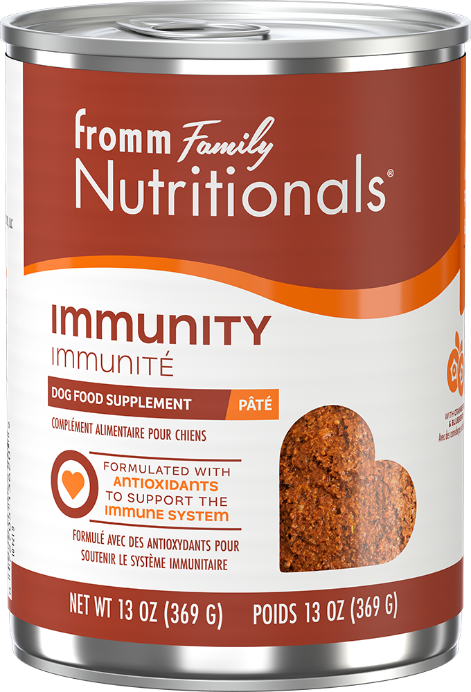 FROMM NUTRITIONALS PATÉ POUR CHIEN 369 G IMMUNITÉ - Distribution Gilles ...