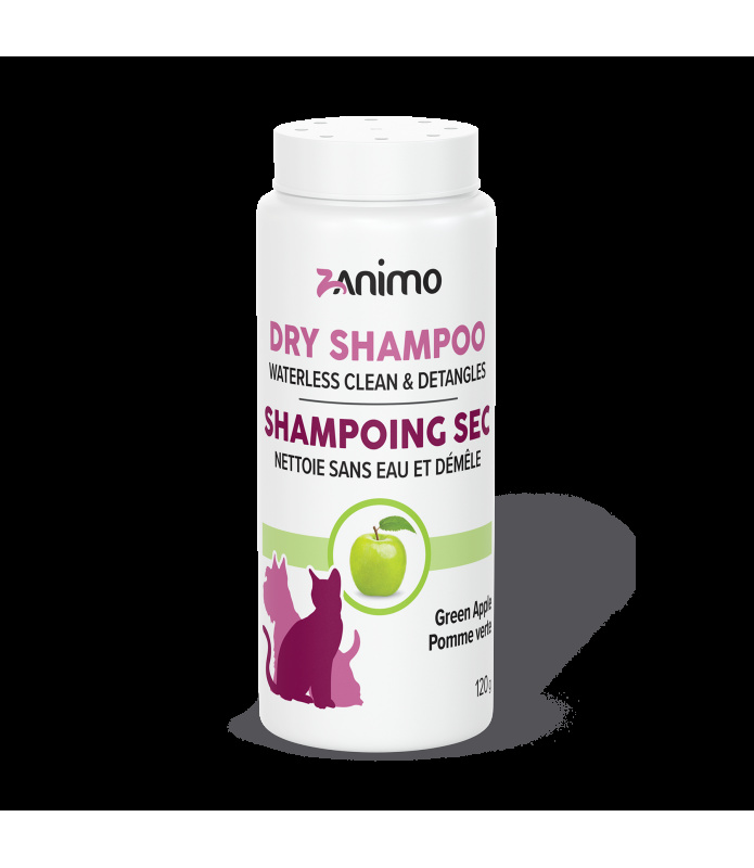 ZANIMO SHAMPOING SEC DEMELANT POMME VERTE 120 G - Distribution Gilles ...