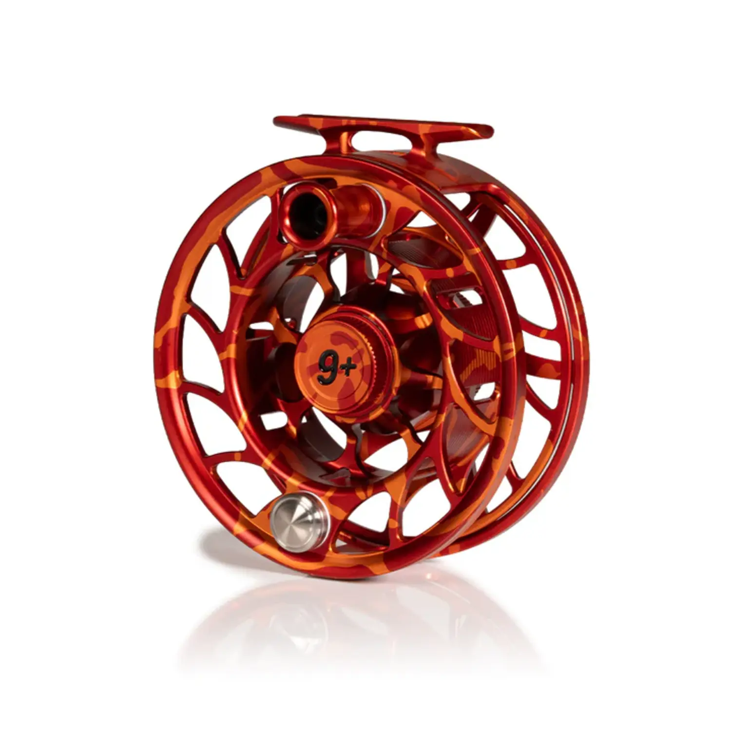 Hatch Custom Magma Red-Orange Reel - The Fish Hawk