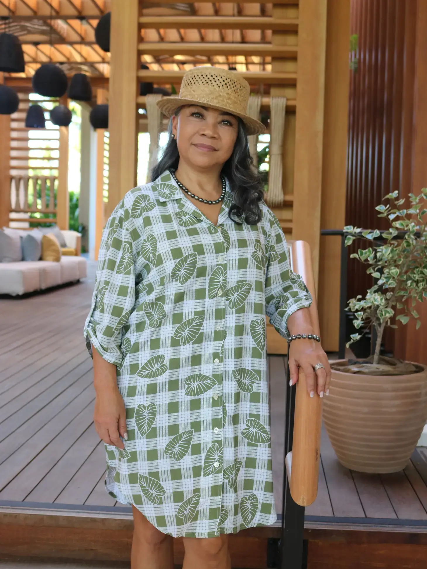 Kalo Kini Kalo Kini: Aloha Shirt Dress - Soccer Locker Hawaii